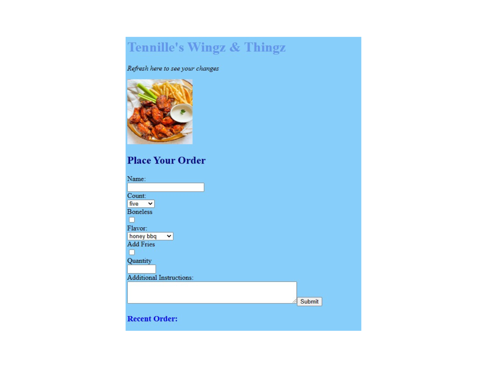 Tennille Williams - Home Page